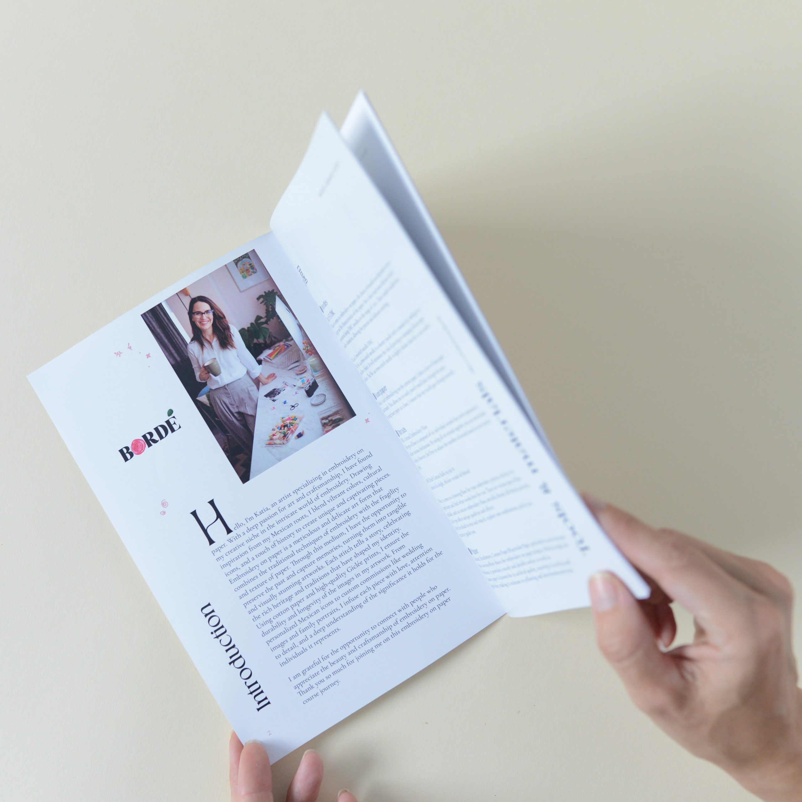 HOW TO GUIDE 1 | Basic course booklet – Borde by Katia