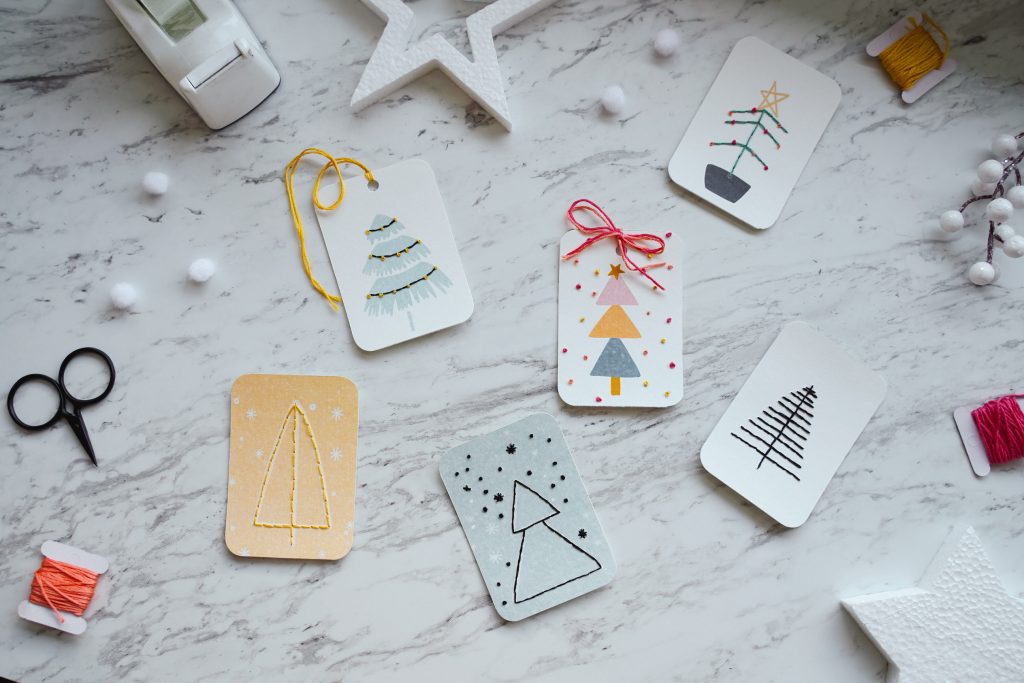 BUNDLE: Christmas Tags Templates – Borde by Katia
